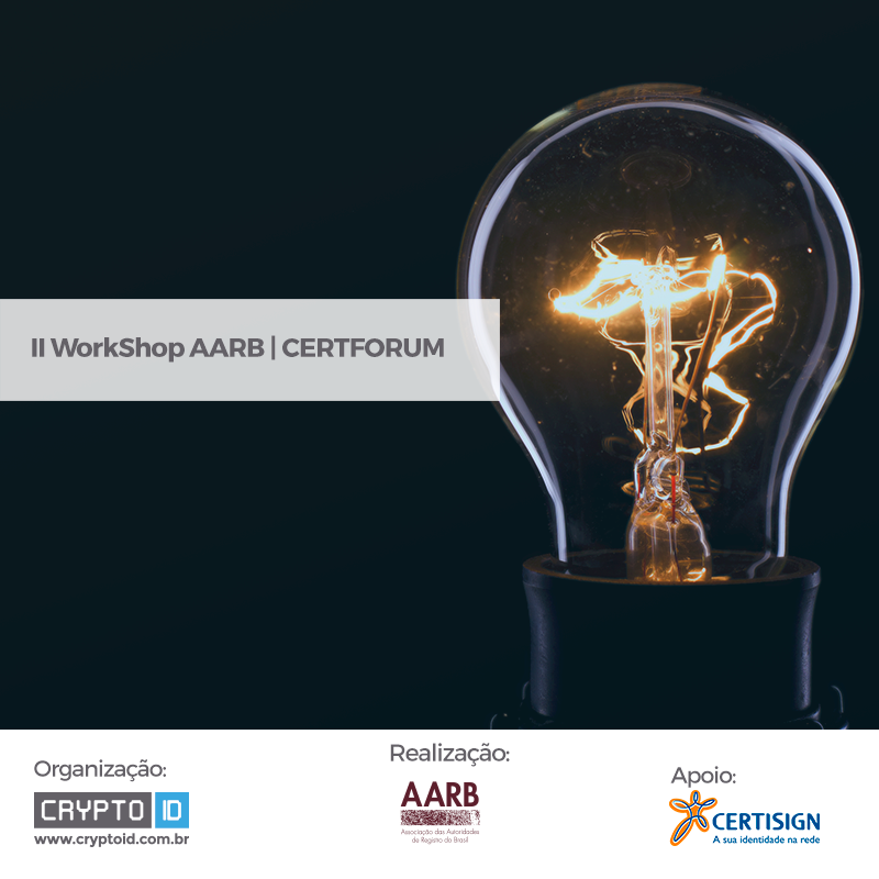 II WORKSHOP AARB - CERTFORUM. Saiba como participar!