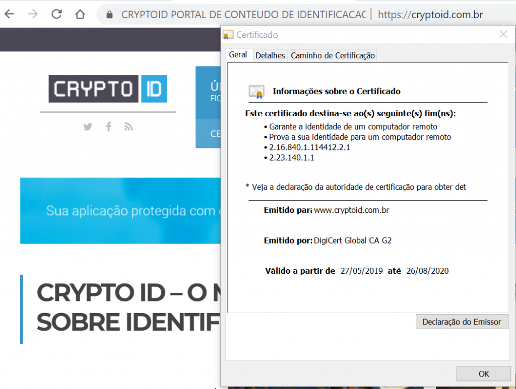 O que está por trás do seu cadeado de segurança? - CryptoID